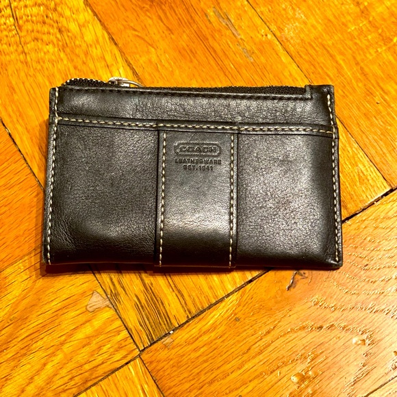 Coach | Bags | Small Black Coach Wallet | Poshmark